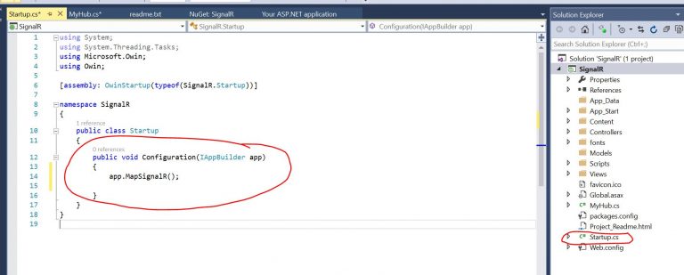 SignalR - Real-time web communication between Client and Server Easy c# ...